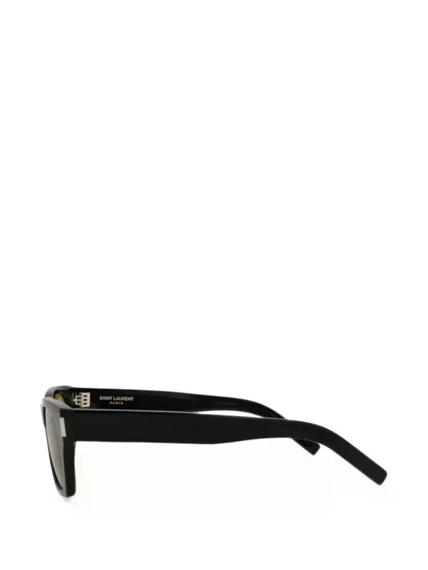 Saint Laurent Square Frame Sunglasses - Black