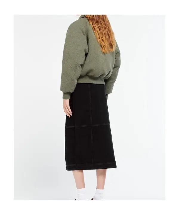 BARRIE Knitted Bomber Jacket
