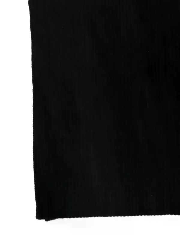 ALLUDE Ribbed-knit Midi Skirt