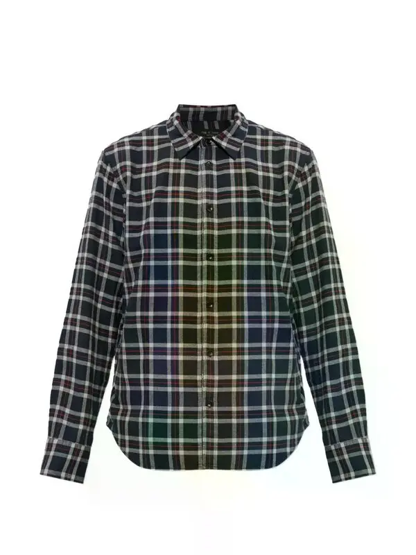 Rag & Bone Check-pattern Cotton Shirt