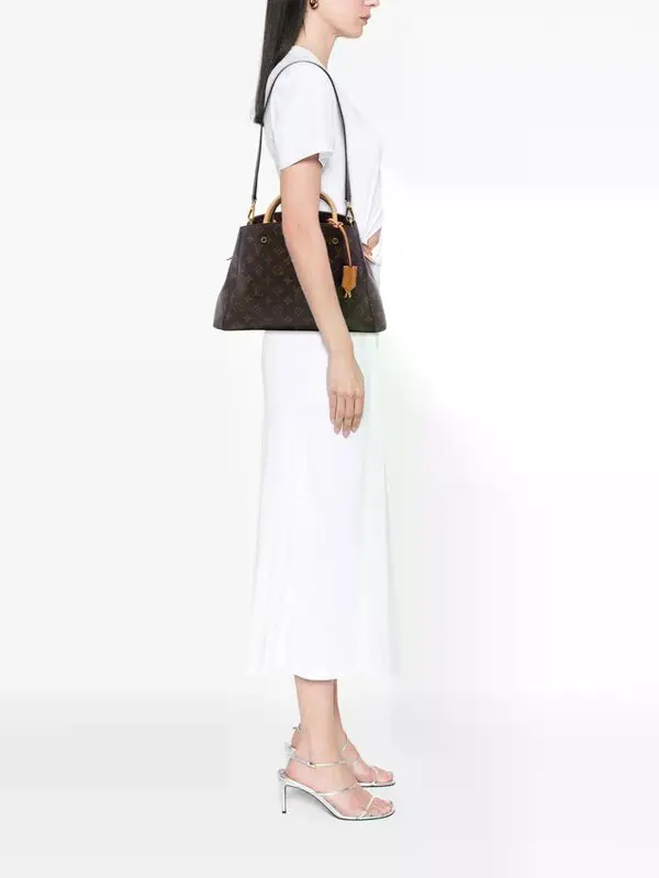 LOUIS VUITTON Monogram Montaigne Mm Satchel