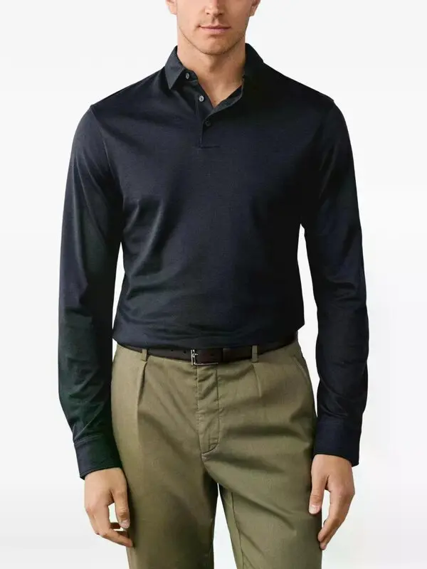 HACKETT LONDON Long-sleeve Polo Shirt