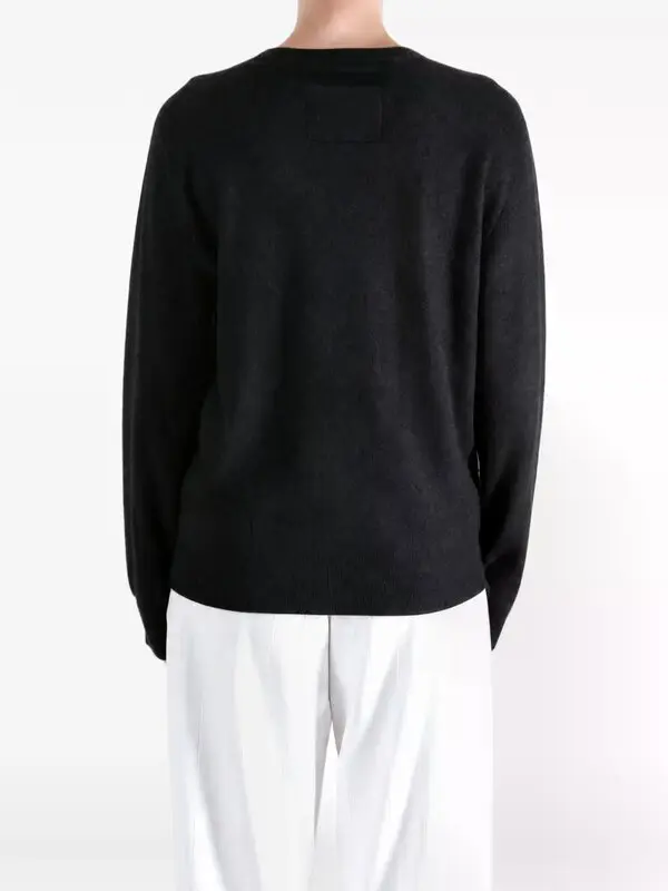 Frenckenberger Crew-neck Ribbed-trim Sweater