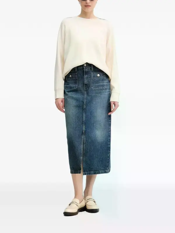 MOS MOSH Mmabello Basic Raglan-sleeve Sweatshirt