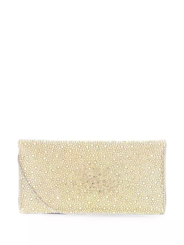 TWENTY FOURHAITCH Siria Rhinestone-embellished Clutch Bag