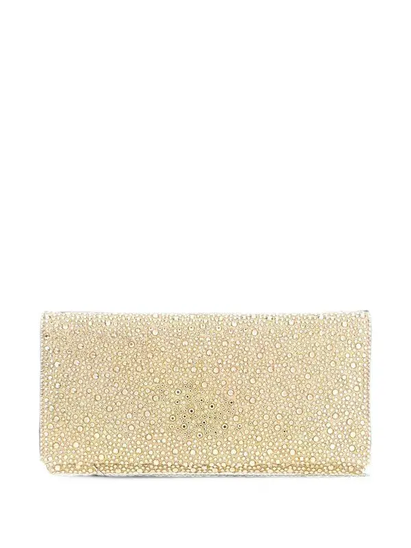 TWENTY FOURHAITCH Siria Rhinestone-embellished Clutch Bag
