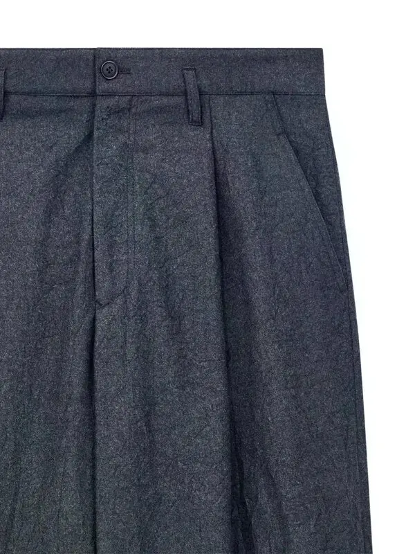 Giorgio Armani Pleated Virgin-wool Trousers