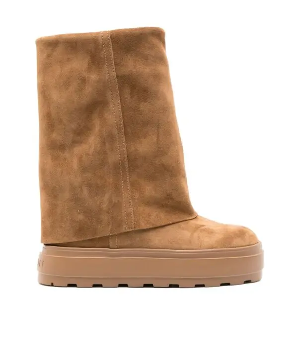 Casadei New Double Face Boots - Brown