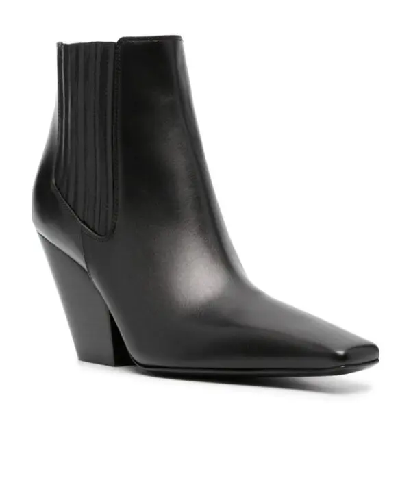 Casadei Square Toe Ankle Boots