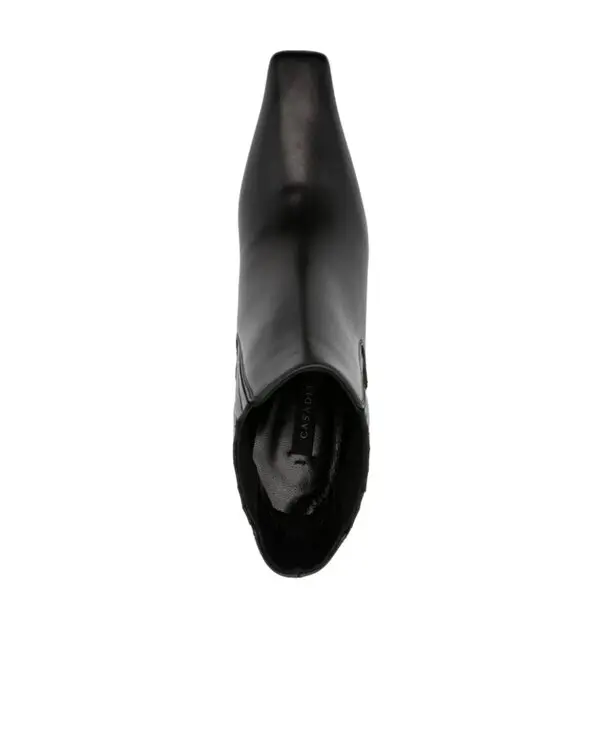Casadei Square Toe Ankle Boots