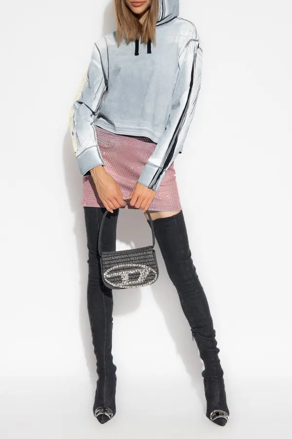 DIESEL® Long-sleeved Drawstring Hoodie
