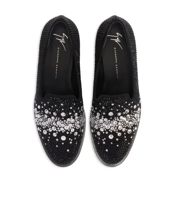 GIUSEPPE ZANOTTI Matildha Embellished Flat Loafers