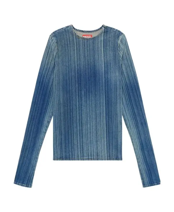 DIESEL® De-bob-fsd1 Crewneck Long-sleeved T-shirt