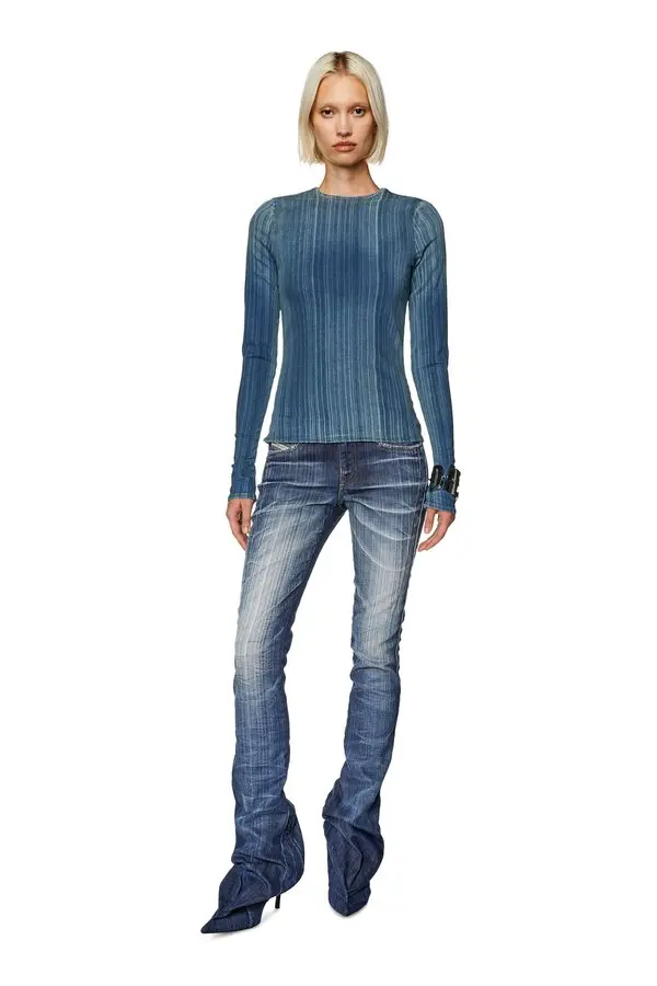 DIESEL® De-bob-fsd1 Crewneck Long-sleeved T-shirt