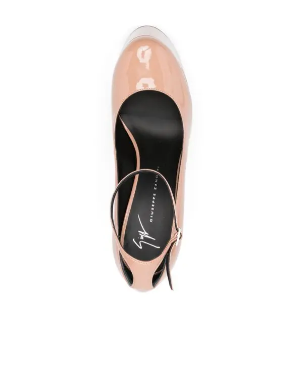 GIUSEPPE ZANOTTI Yana Round Toe Platform Pumps