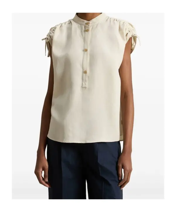 Woolrich Short-sleeved Drawstring Shirt