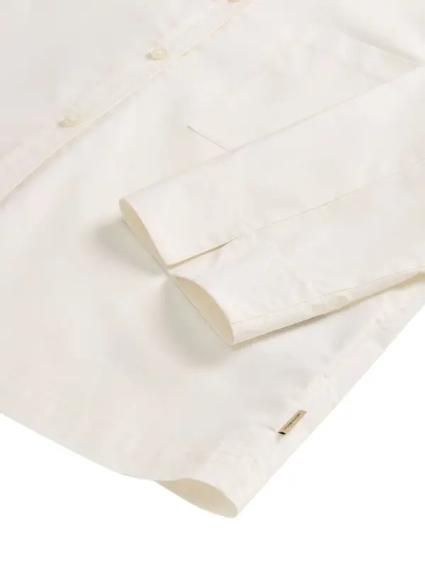 Woolrich Long-sleeved Poplin Shirt
