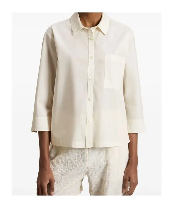 Woolrich Long-sleeved Poplin Shirt
