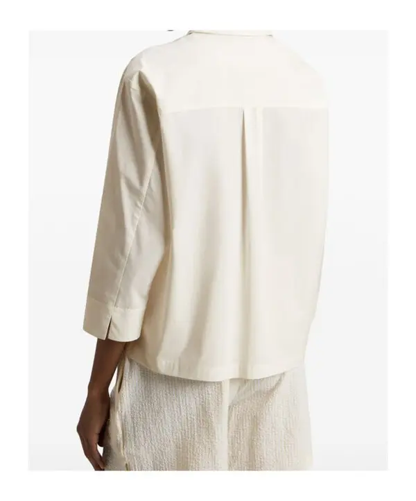 Woolrich Long-sleeved Poplin Shirt