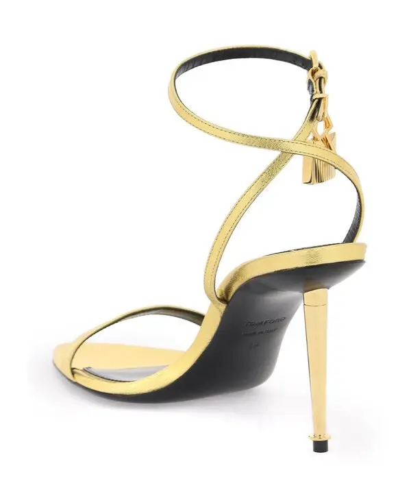 TOM FORD Padlock High Stiletto Heeled Sandals