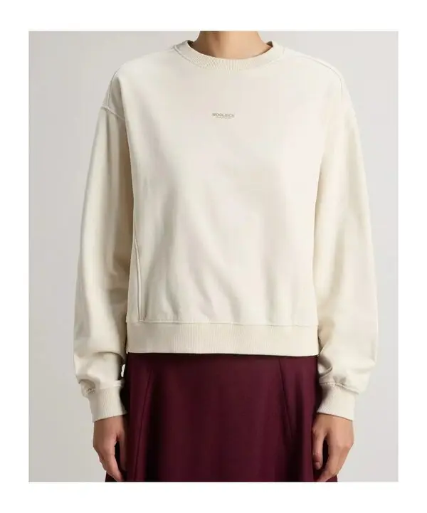 Woolrich Fleece Crew-neck Sweatshirt