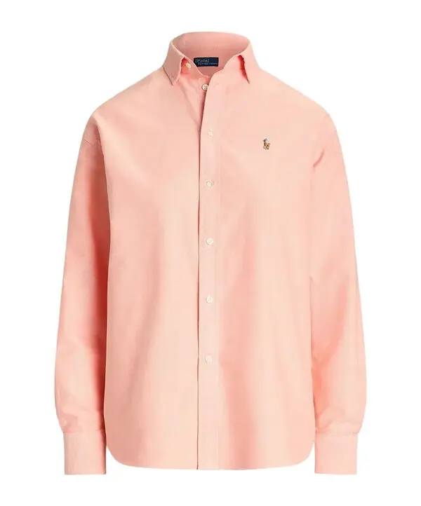 Polo Ralph Lauren Logo Embroidered Cotton Shirt