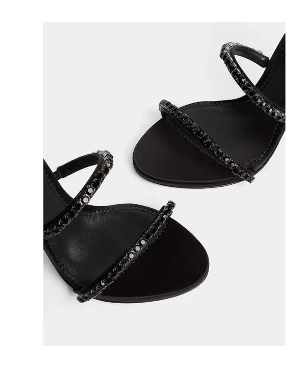 Dsquared2 Strap Strass Sandals