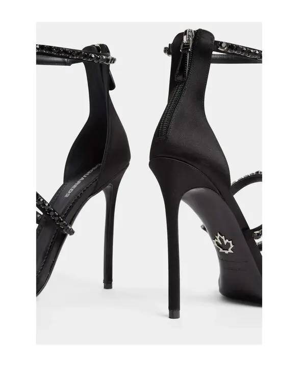 Dsquared2 Strap Strass Sandals