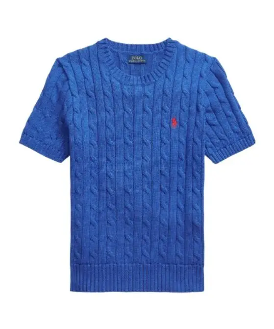 Polo Ralph Lauren Cable-knit Short-sleeve Top