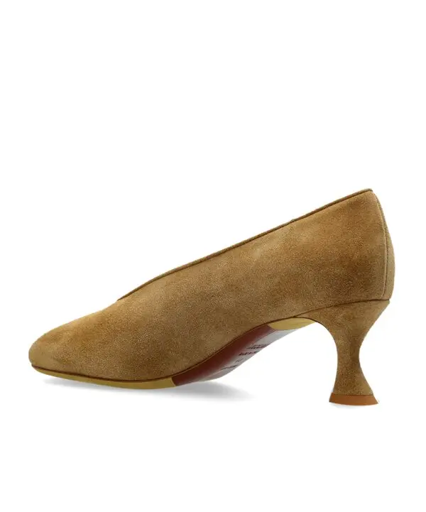 Moschino Round Toe Pumps - Brown