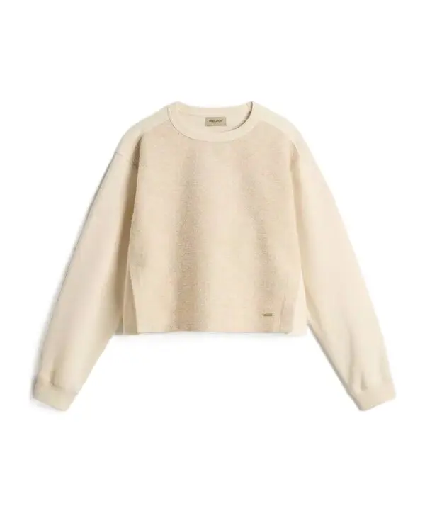 Woolrich Fleece Sweatshirt - Nude