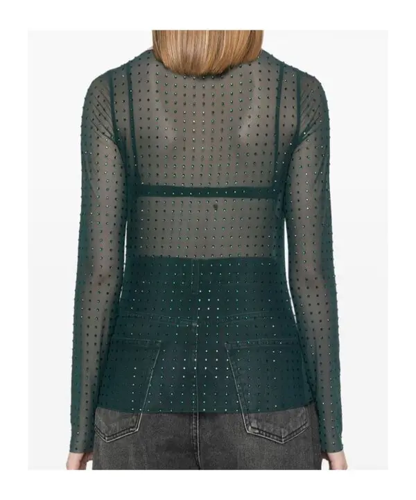 Pinko Embellished Light Tulle Jumper