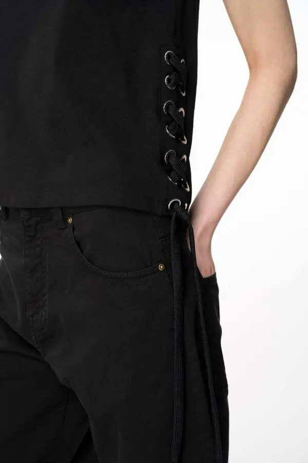 Pinko Sleeveless Cotton Top