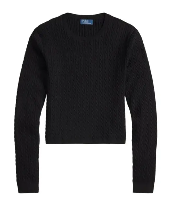 Polo Ralph Lauren Cable-knit Sweater - Black