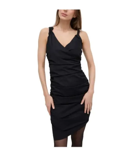 Pinko Twisted Ruched Mini Dress