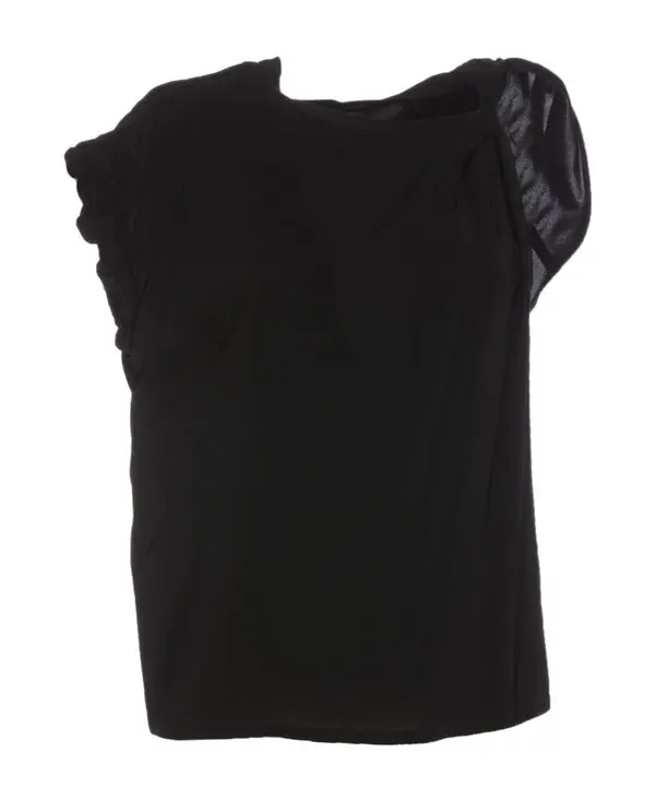 Pinko Knot-detailed Crewneck Sleeveless Top - Black