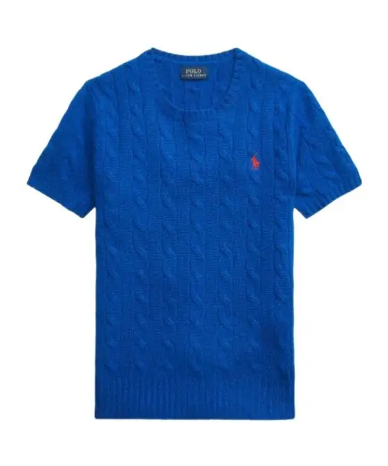 Polo Ralph Lauren Cable Knit Short Sleeve T-shirt