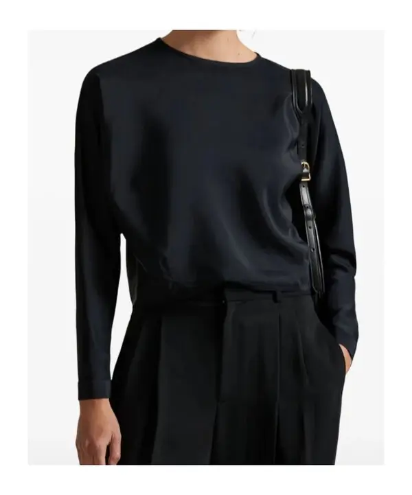 Polo Ralph Lauren Crewneck Blouse With Long Sleeves