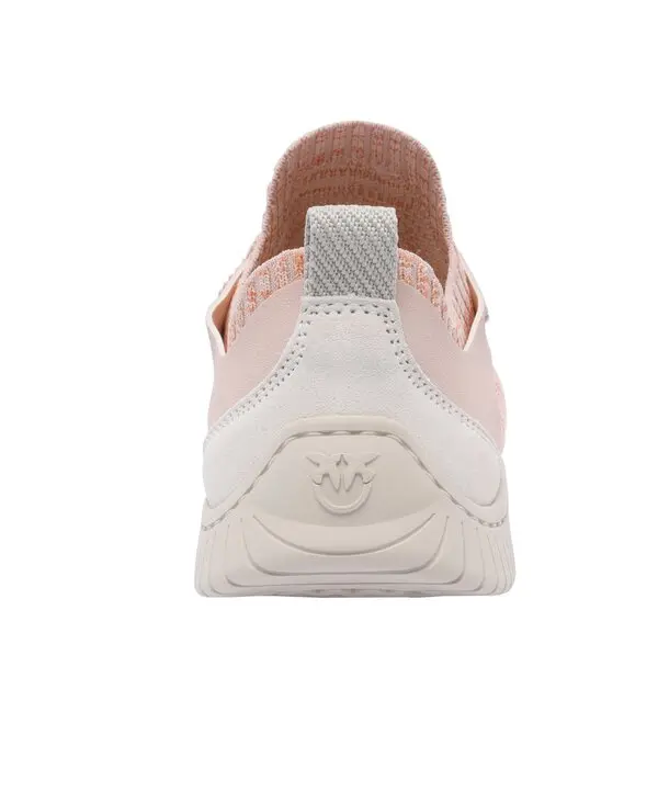 Pinko Logo Embroidered Lace-up Sneakers