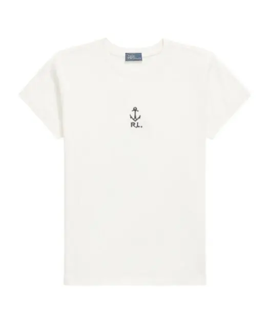 Polo Ralph Lauren Anchor Logo T-shirt - Natural