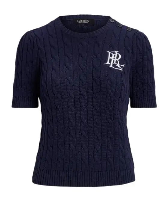Polo Ralph Lauren Cable-knit Top - Navy