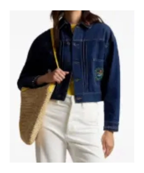 Polo Ralph Lauren Bead-embellished Denim Jacket
