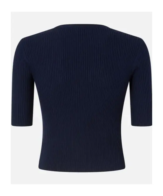 Pinko Love Birds Crewneck Knitted Top