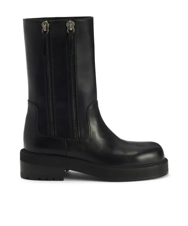 GIUSEPPE ZANOTTI Foustine Double-zip Combat Boots