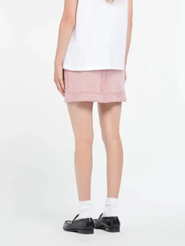 BARRIE Knitted Mini Skirt