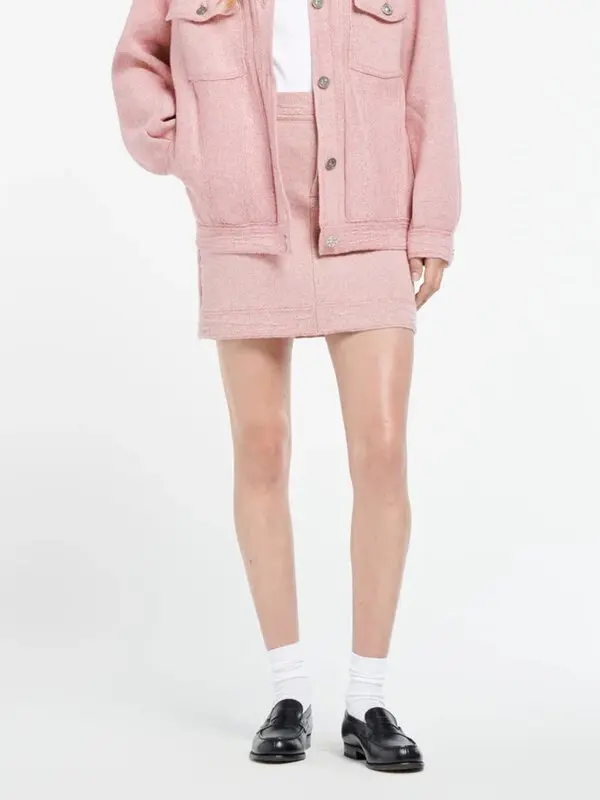 BARRIE Knitted Mini Skirt