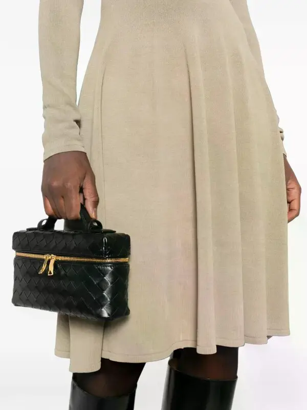 TOTEME Sculpted Knit Midi Dress - Green