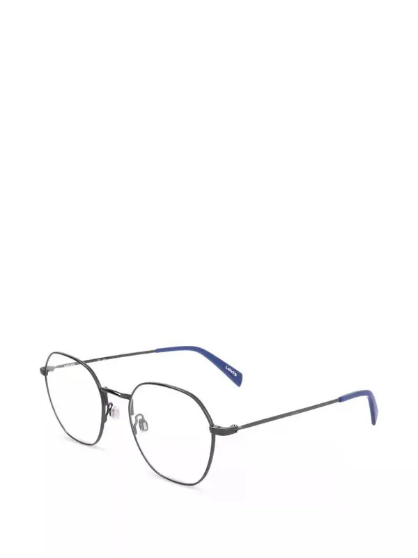 LEVI'S Logo-detail Octagon Frame Eyeglasses