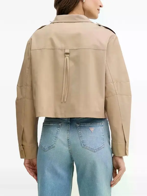 OUI Cropped Epaulette Jacket