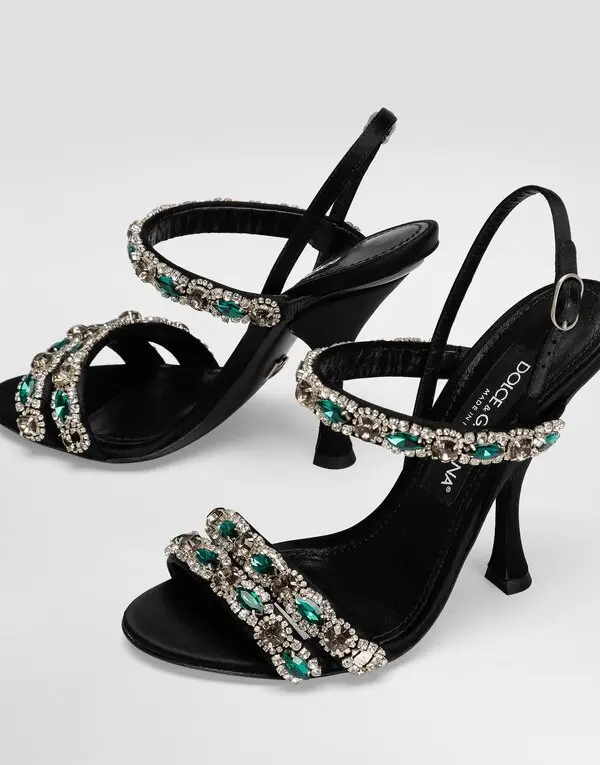 Dolce & Gabbana Crystal-embellished Sandals